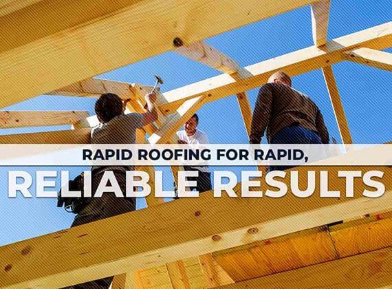 New-roof-construction | Rapid Roofing